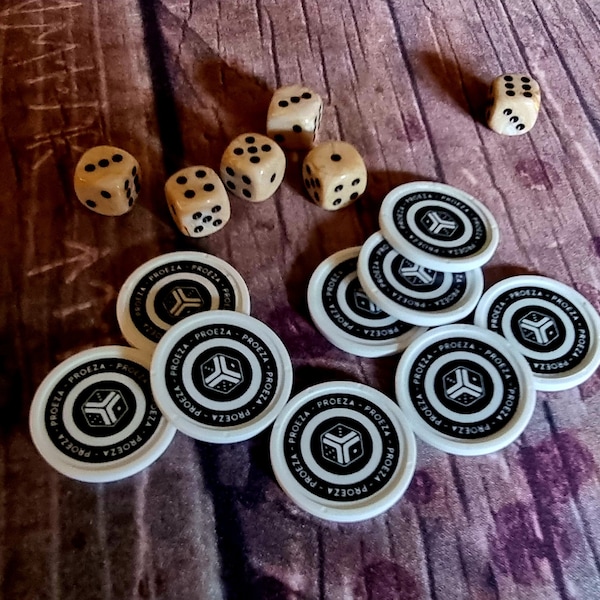 Custom Plastic Tokens Printed With Your Full Color Design - Add Your ...