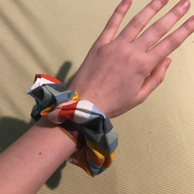 Neutral Rainbow Scrunchie/ Pride Scrunchie - Etsy