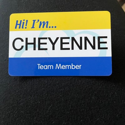 Superstore Cloud 9 Employee Name Tag ID Badge Prop Replica PVC 100% ...