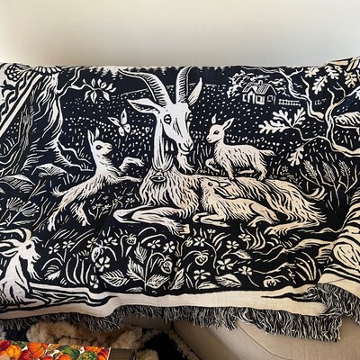 Tree of Life Totem Art. Handmade Linocut Print. - Etsy