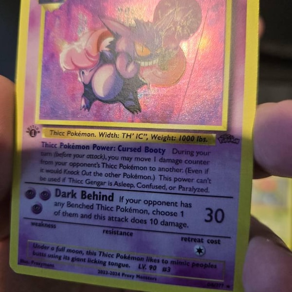 Custom-made Thicc Charizard Card - Etsy