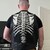 Ribcage Back Patch, Ribcage, Skeleton Patch, Bones Patch, Cloth Patch, Spine, Back Patch, Canvas ...