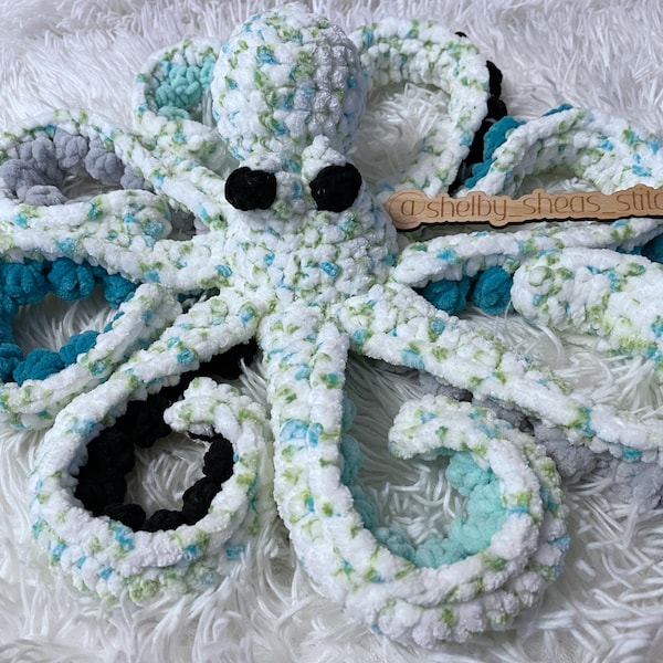 MINI Anchor the Octopus Pattern Crochet Pattern digital Download PDF ...
