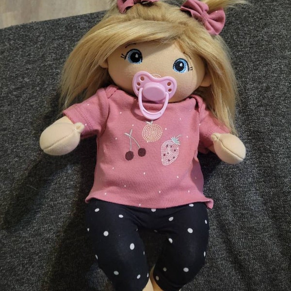 Swaddle Baby, Easter Baby Doll - Blonde Blue Eye Baby Doll - OOAK Baby ...