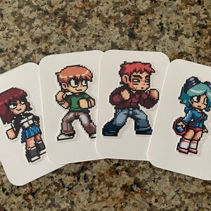 Paper Mario Paper Mario & Friends Stickers - Etsy