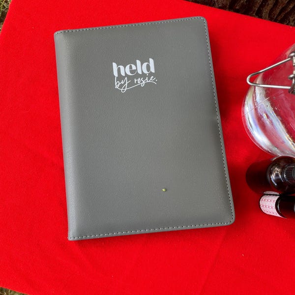 Personalised Text A4 Zipped Conference Folder Executive Portfolio ...