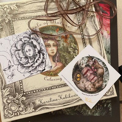 The Conjuring A4 Digital Coloring Page by Karolina Kubikowska - Etsy