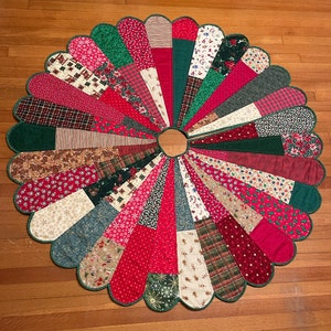 PDF Pattern for Giant Dresden Christmas Tree Skirt - Etsy