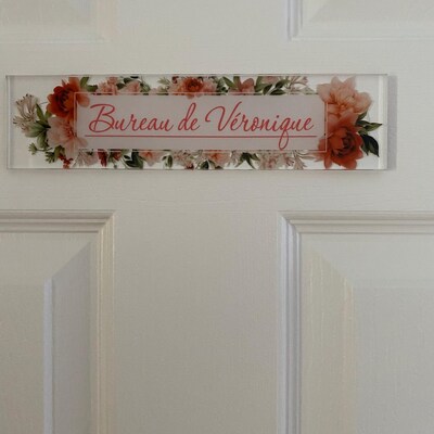 Custom Door Monogram Decals for Front Door Home Decor Personalized ...