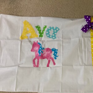 Personalized Pillowcases-Peace signs and Funky Letters | Etsy