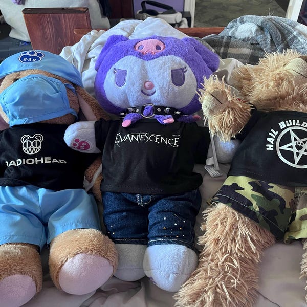 Custom” Emotional Support Emo Bear” Bear Shirt Customizable! - Etsy
