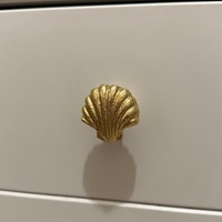 Antique Style Seaside Shell Drawer Cupboard Cabinet Knob in Brilliant ...