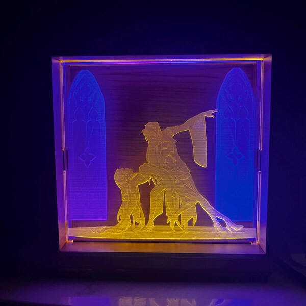 Honkai Star Rail Trailblazer Stelle (destruction) LED Light Box - Etsy