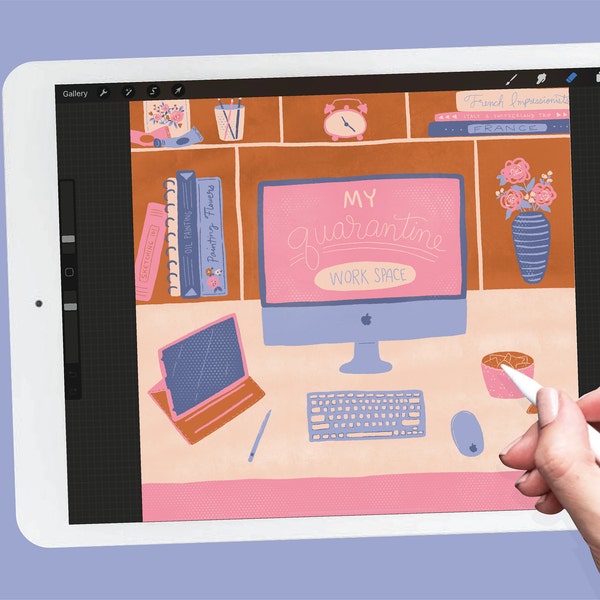 IPad Pro Mockup (NEW 2018) Styled Stock Photo With Apple Pencil - Etsy