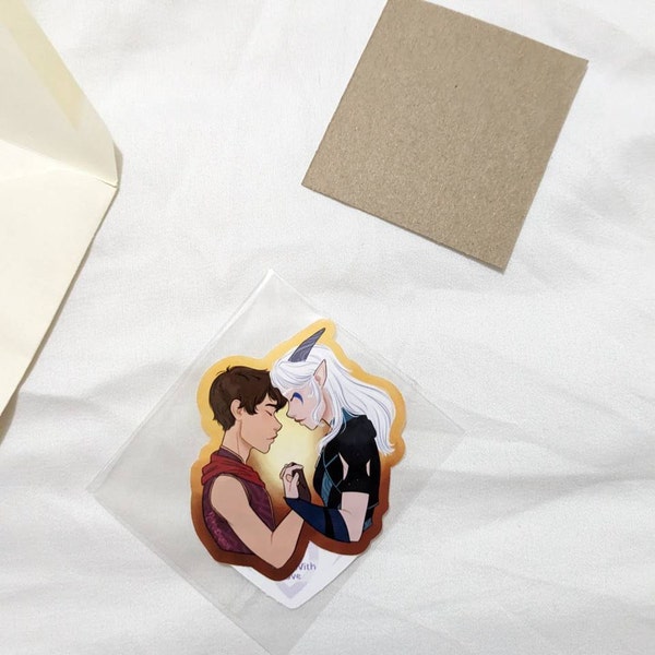 Dragon Prince Character Stickers - Etsy