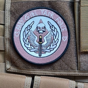 Baby Girl Task Force, Girly Pop Kortac, Mean Girl Shadow Company Morale Patches - Etsy