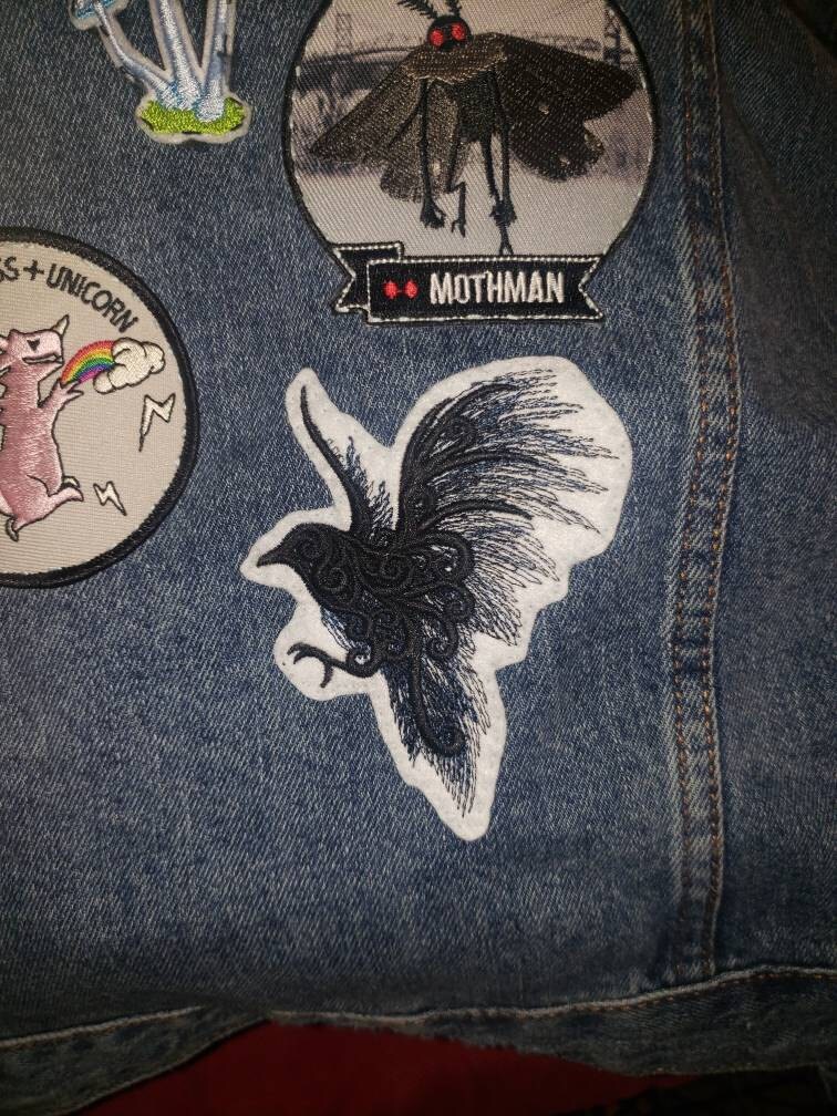 Raven Patch | Etsy