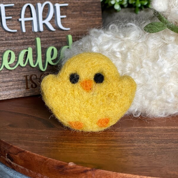 Felted Chick // Felt Chicks // Easter Chicks // Needle Felted Chicks ...