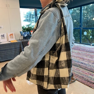 The Not Bag PDF Sewing Pattern knot Strap Shoulder Bag - Etsy