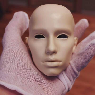 Thomas Resin Bjd Head - Etsy