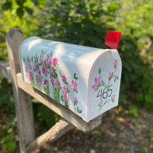 Monarch Butterfly and Sunflowers Painted Mailbox for Summer - Etsy