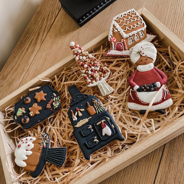 Mrs Claus' Bake Shop Cookie Decorating Tutorial Workbook - Etsy