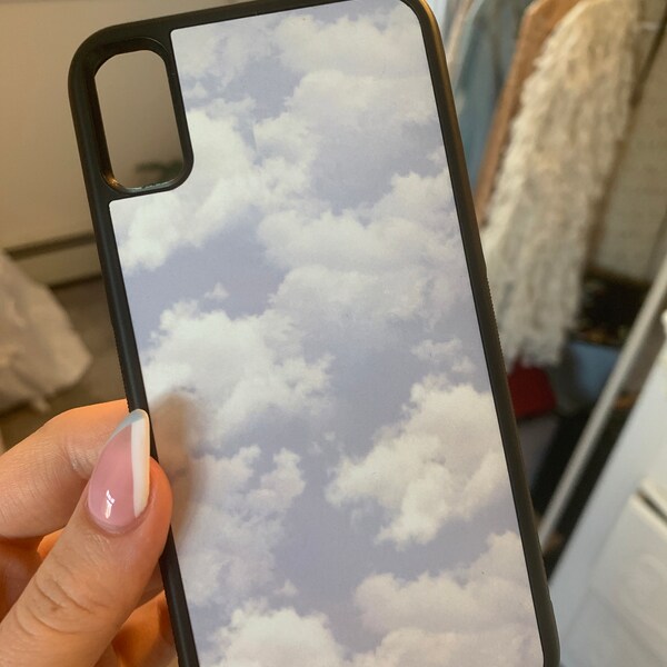 Clouds Phone Case available in iPhone and Android iPhone 6 7 8 X XR XS ...
