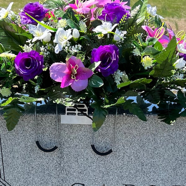 Floral Saddle Securing Aluminum Anchor for Rough or Smooth Top ...