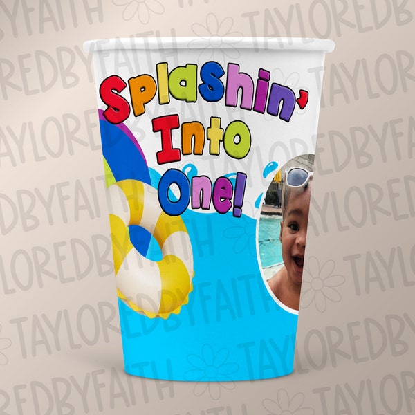 Paper Party Cup Mockup | Add Your Own Image and Background - Etsy