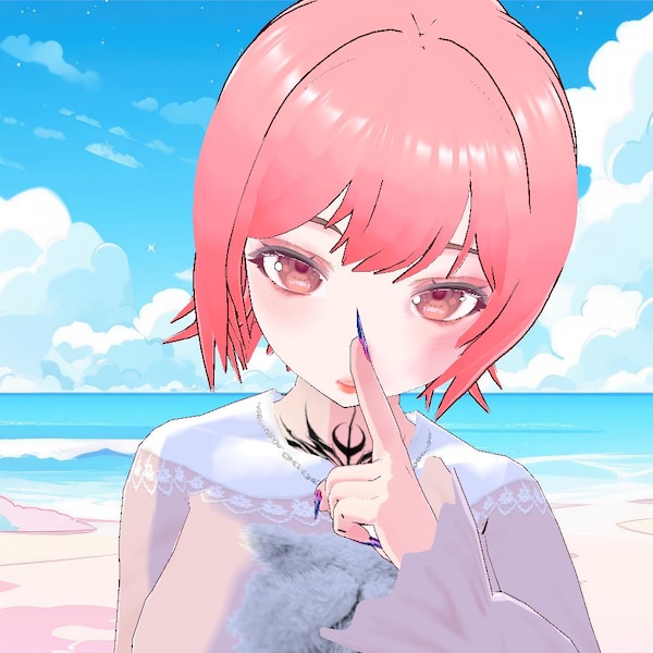 Vroid Face Texture | Vtuber, Vtuber Assets, Vtuber Makeup - Etsy