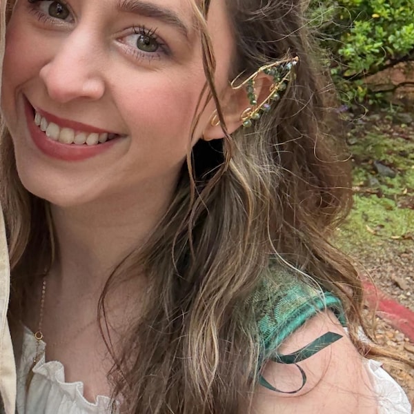 Pair of Pink and Purple Butterfly Fairy/faerie Ear Cuff Elf Ears - Etsy