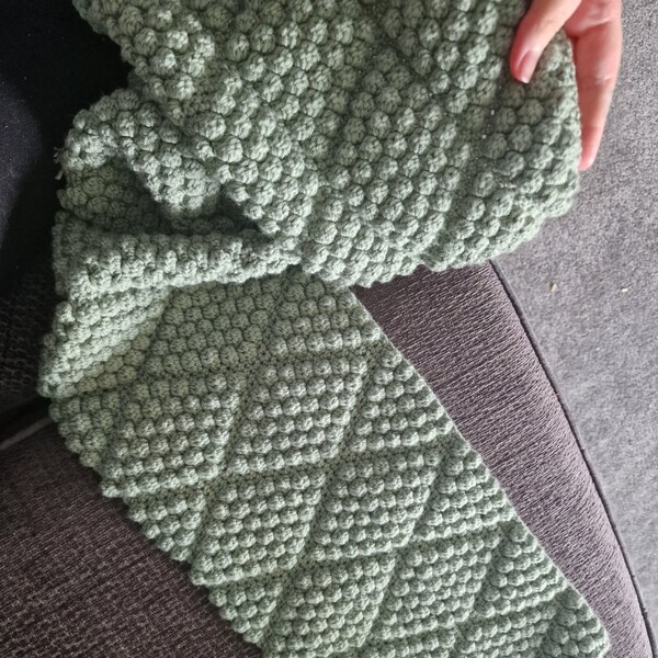 CROCHET PATTERN ⨯ Blanket, Bobble Throw, Afghan ⨯ the Dyaman - Etsy