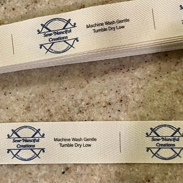 3042MM Logo Labels, Folding Tags, Sew Twill Labels, Sew Accessori ...