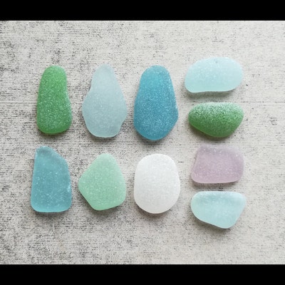 Suncatcher Genuine Sea Glass Sea Glass Art Beach Glass Mobile Sea Glass ...