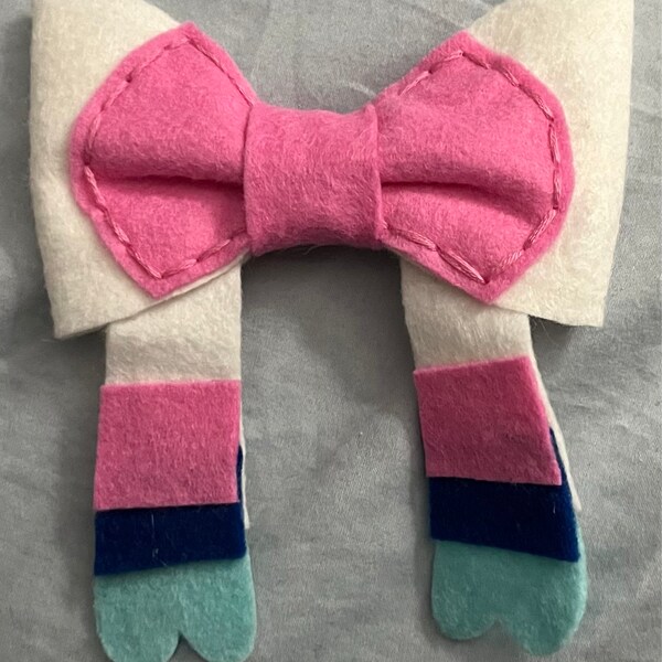 Chain Chomp Inspired Bow Etsy