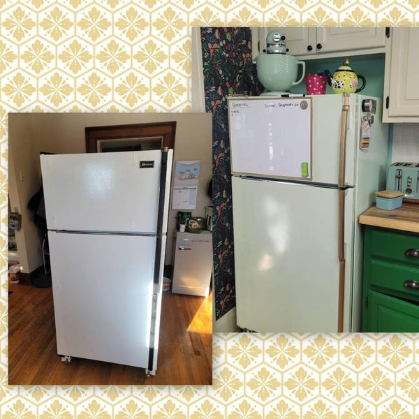 Solid Color Fridge Wrap Refrigerator Wrap Vinyl Side by Side Black Teal ...