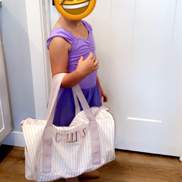 Children Personalised Bag /duffle Bag/monogrammed Weekender Bags/baby ...