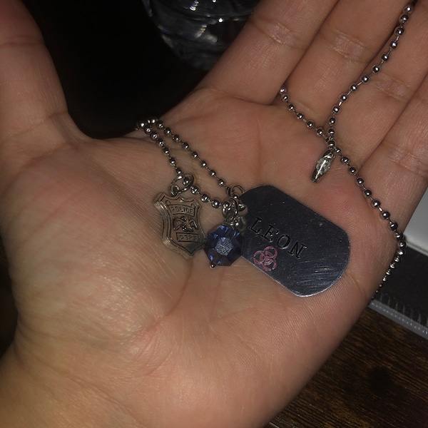 RE Character Dog Tag Necklaces - Etsy
