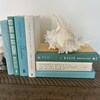 Sage Green Cream Decorative Book Stack Cottagecore Home Decor Books ...