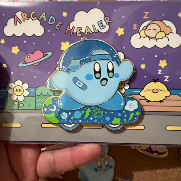 Poyo Music Box blue Colorway Enamel Pin standard/bgrade - Etsy