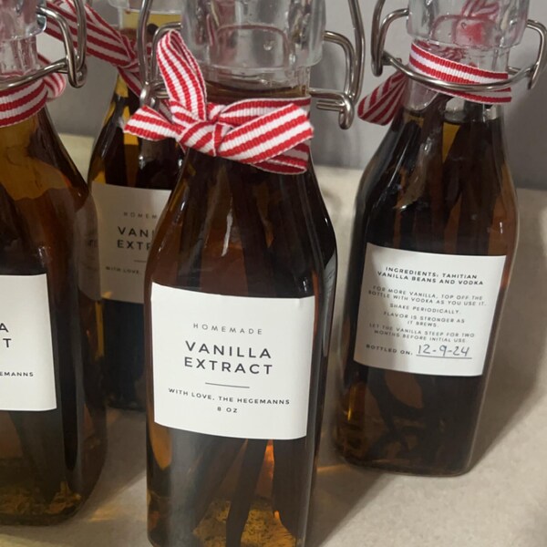 Modern-block Black Pantry Labels Set of 60 Laminated, Water and Oil ...