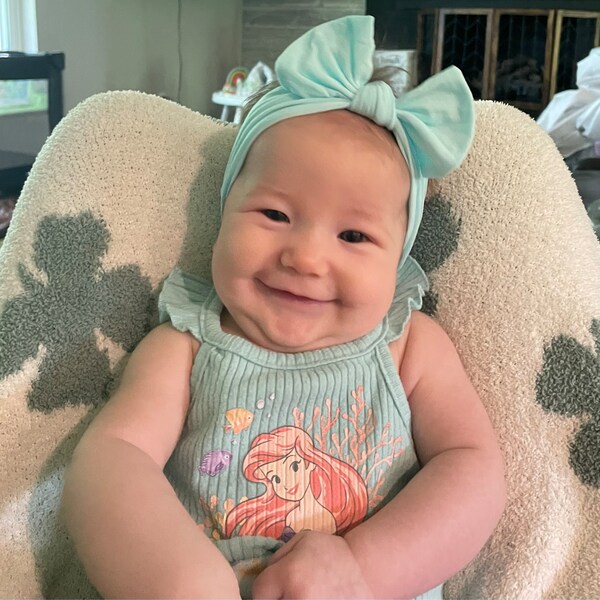 Fall Baby Headband Set, Girls Fable Bows, Gift for Newborn, Infant Hair ...