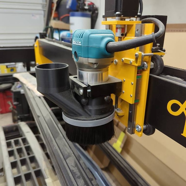 Magkita© (for the Makita RT0701C) - Dustboot Shoe With 2" Flexible ...