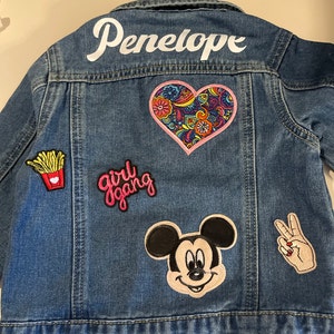 Kids Custom Clothing Custom Jean Jackets Personalized - Etsy