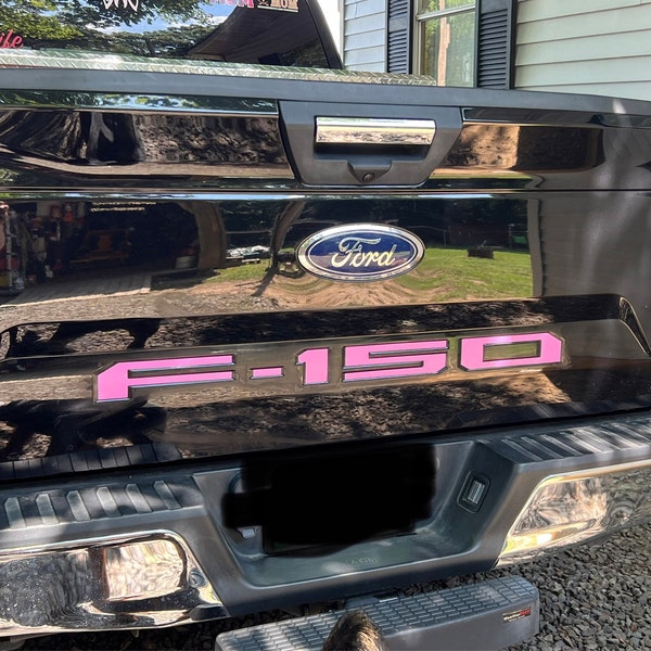 2018-2020 Ford F-150 Tailgate Letter F150 Vinyl Inserts Decals Stickers ...