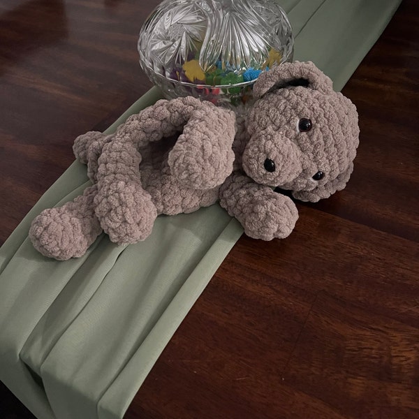 Reggie Pup Snuggler *ENGLISH* PDF Crochet Pattern Amigurumi Handmade ...