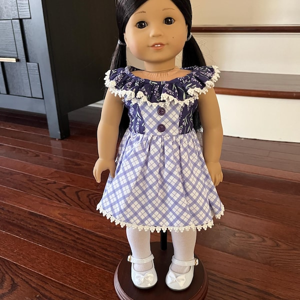 Regency Era Doll Gown Handmade to Fit American Girl Historical Dolls ...