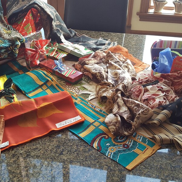 Rare TERRA COTTA WARRIORS Scarf and Horses Extra Large Square Silk ...