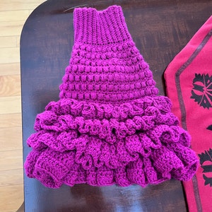 CROCHET PATTERN, Crochet Dog Jumper, Pet Tutu, Crochet Dog Sweater ...