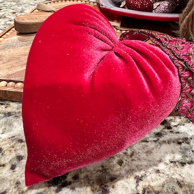Velvet Hearts, Create Your Own Set of Colors, Handmade Decor, Mother's ...